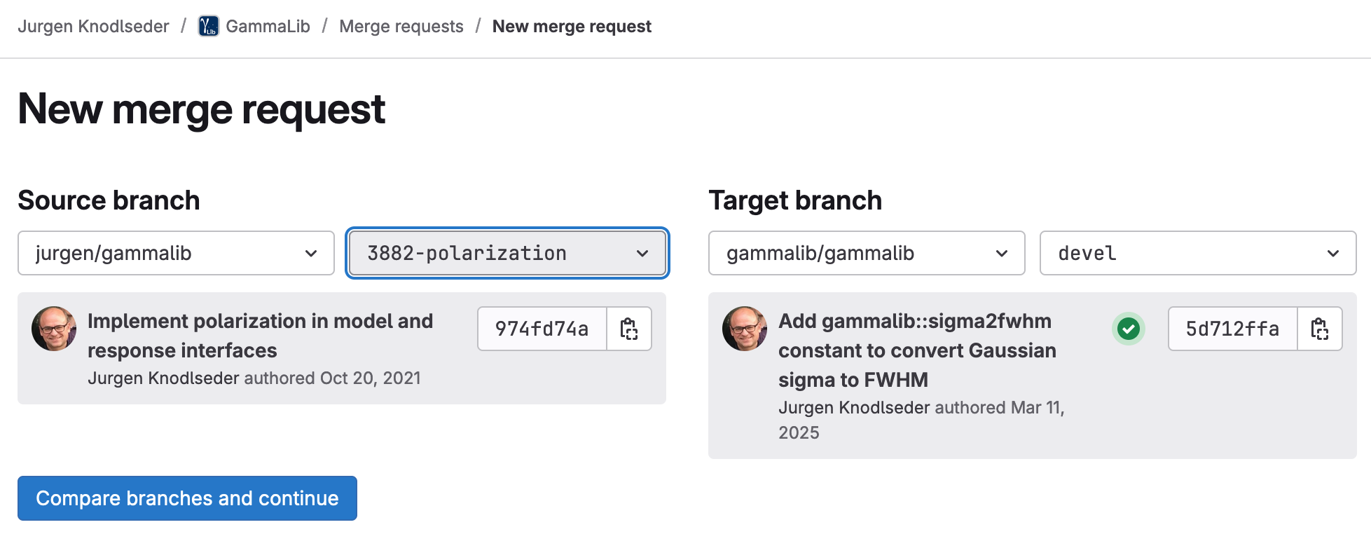 Using Git and GitLab — GammaLib 2.2.0.dev documentation